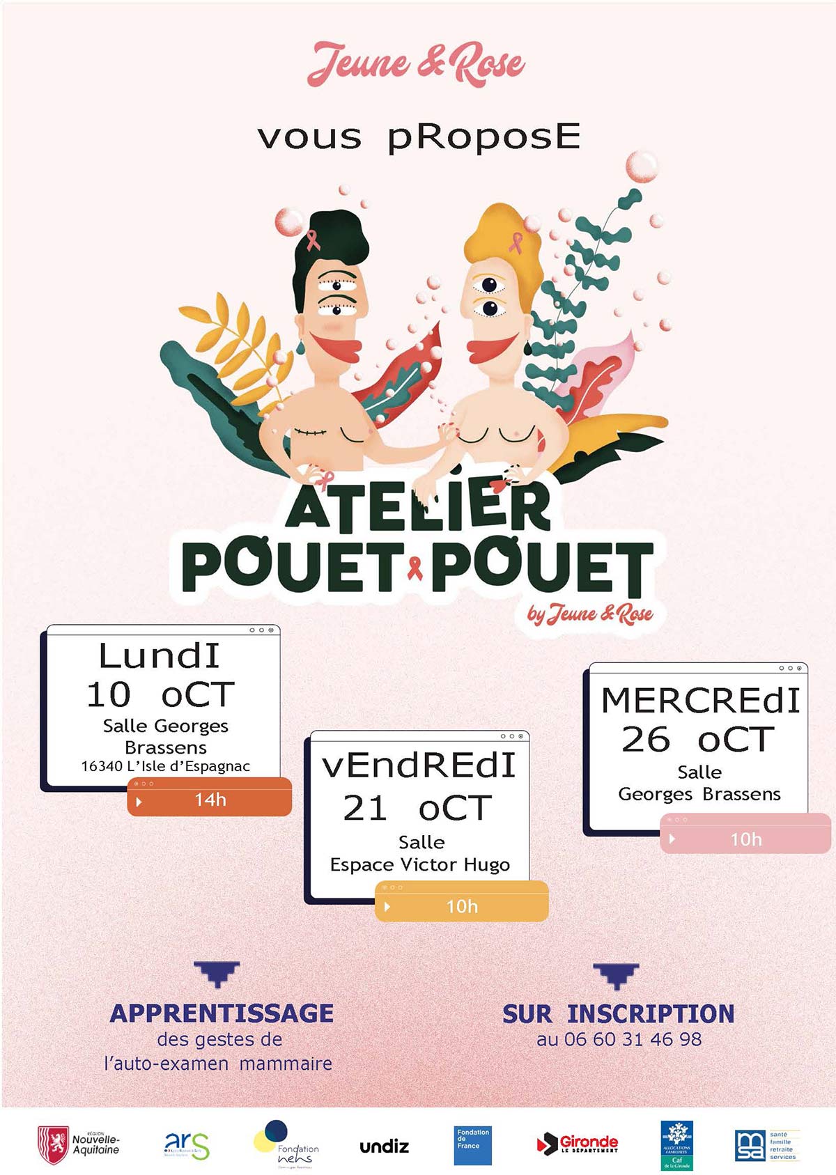 Atelier Pouet Pouet - Site officiel de L'Isle d'Espagnac